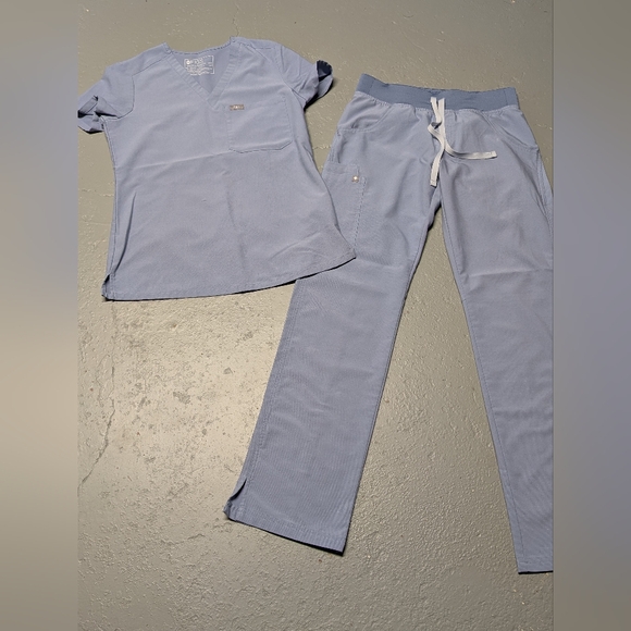 Other | Fogs Periwinkle Blue Scrub Set | Poshmark